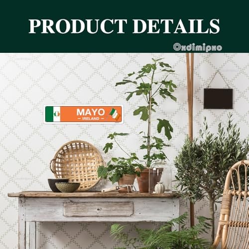 Irish Pub Decor - Mayo, Ireland, Flag, Clover, Gifts - Irish Street ...