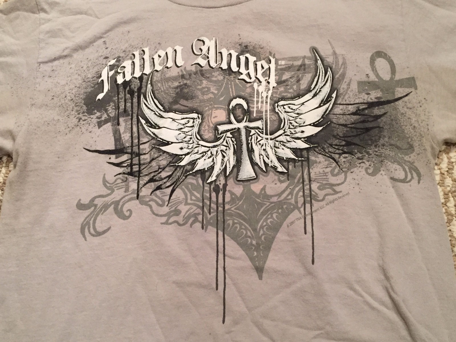 Fallen Angel Christopher Daniels T Shirt S Small TNA Ankh SCU AEW ...
