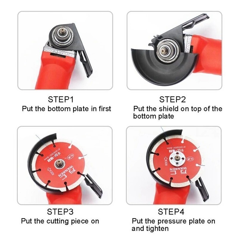 Adjustable Angle Grinder Stand with Stable Base Perfect for DIY Cutting ...