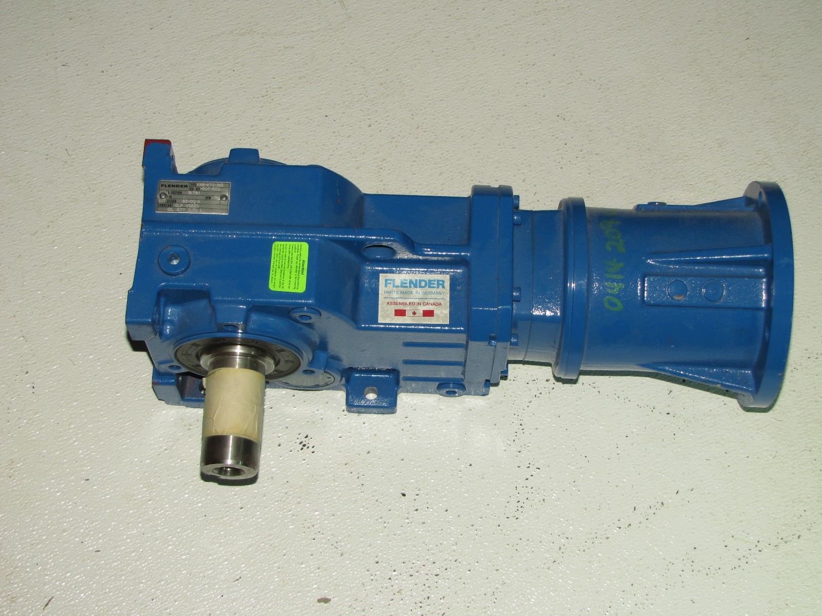 FLENDER GEAR REDUCER TYPE: K48-KTC-145 18.78:1 -NEW- | eBay