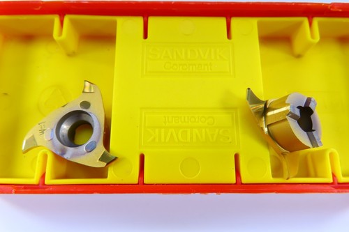 NEW BOX ( 2 PCS ) SANDVIK COROMANT 327R12-22 10005-RM 1025 CARBIDE ...