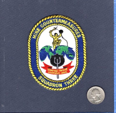 Mcmron Mine Countermeasures Escadron 3 États-unis Marine Guerre ...