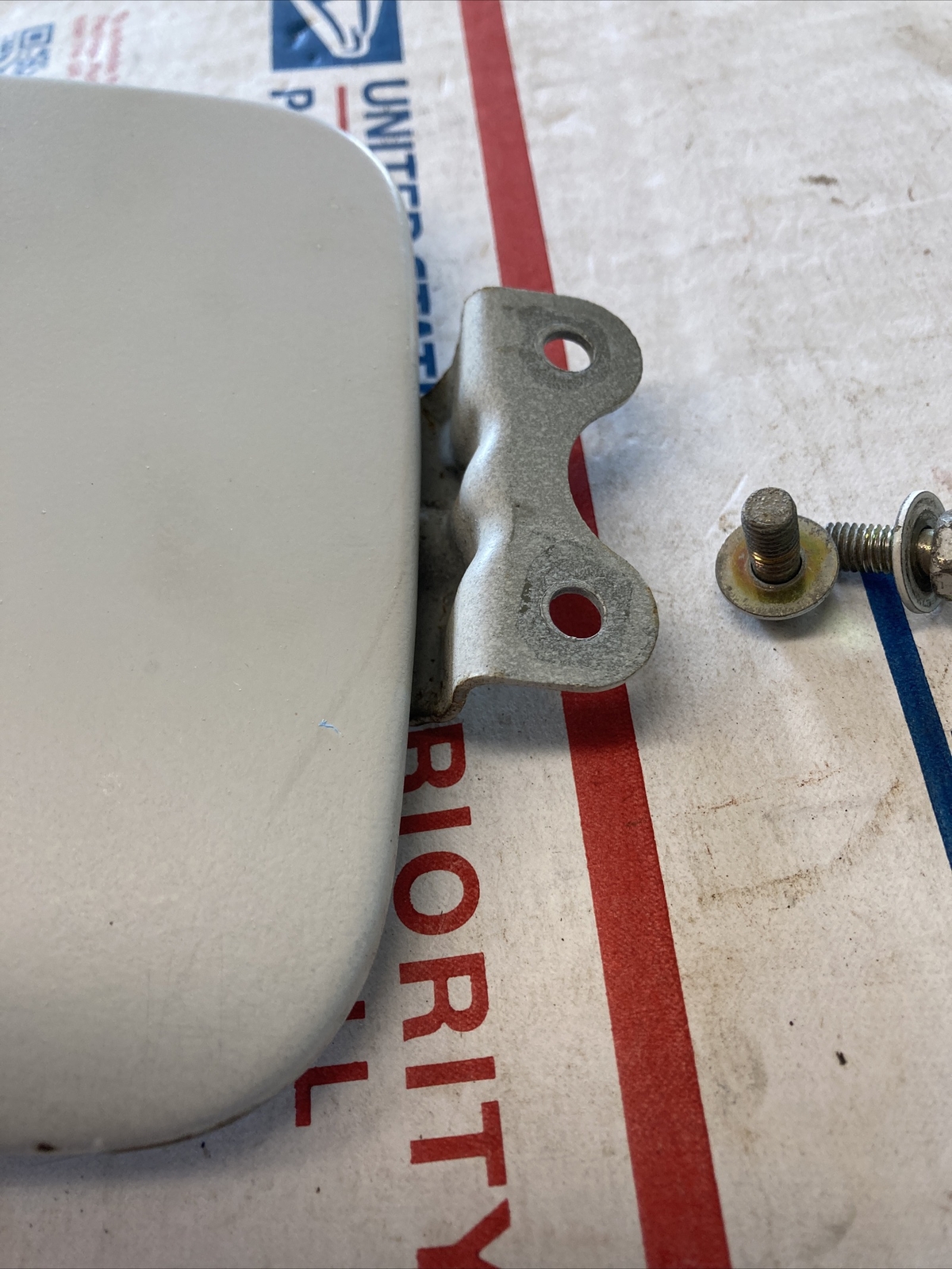 86-88 Mazda RX7 Cpe. fuel door gas lid White | eBay