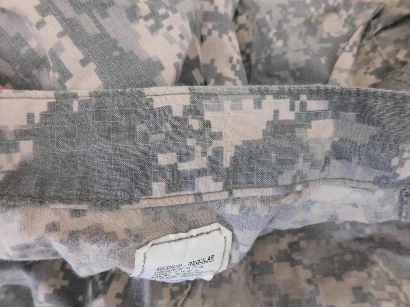 US ARMY FLAME RESISTANT ACU TOP COAT SIZE MEDIUM- REGULAR | eBay