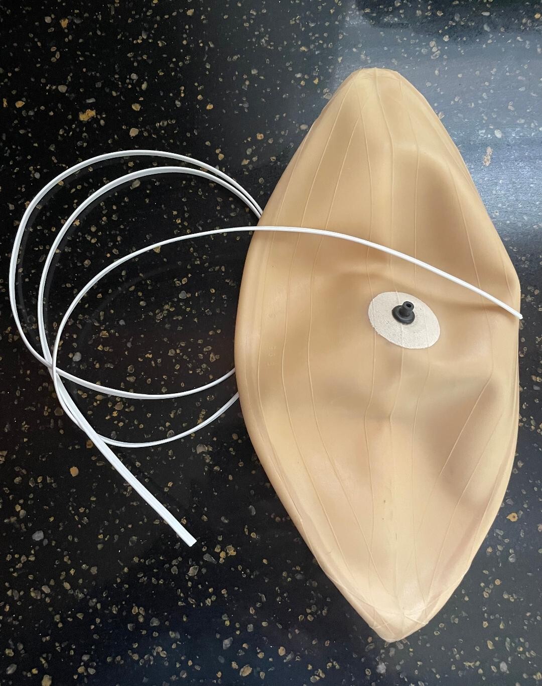 Full-size 2.6 to 3 oz. Latex Football Bladder With Wilson White Suede ...