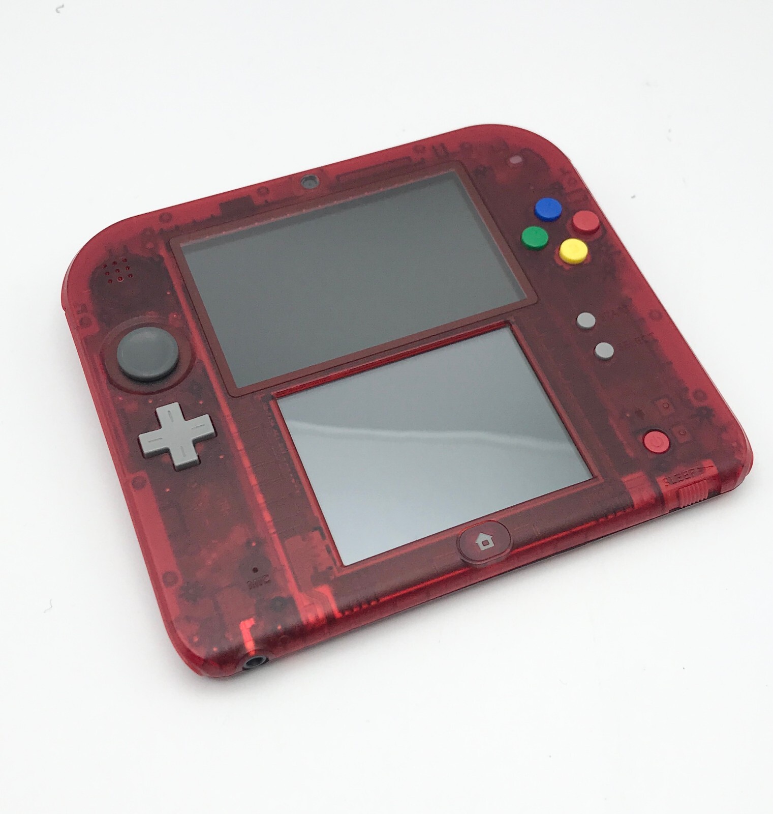 Nintendo 2DS Pokemon Clear Red Console Charizard Japanese ver | eBay