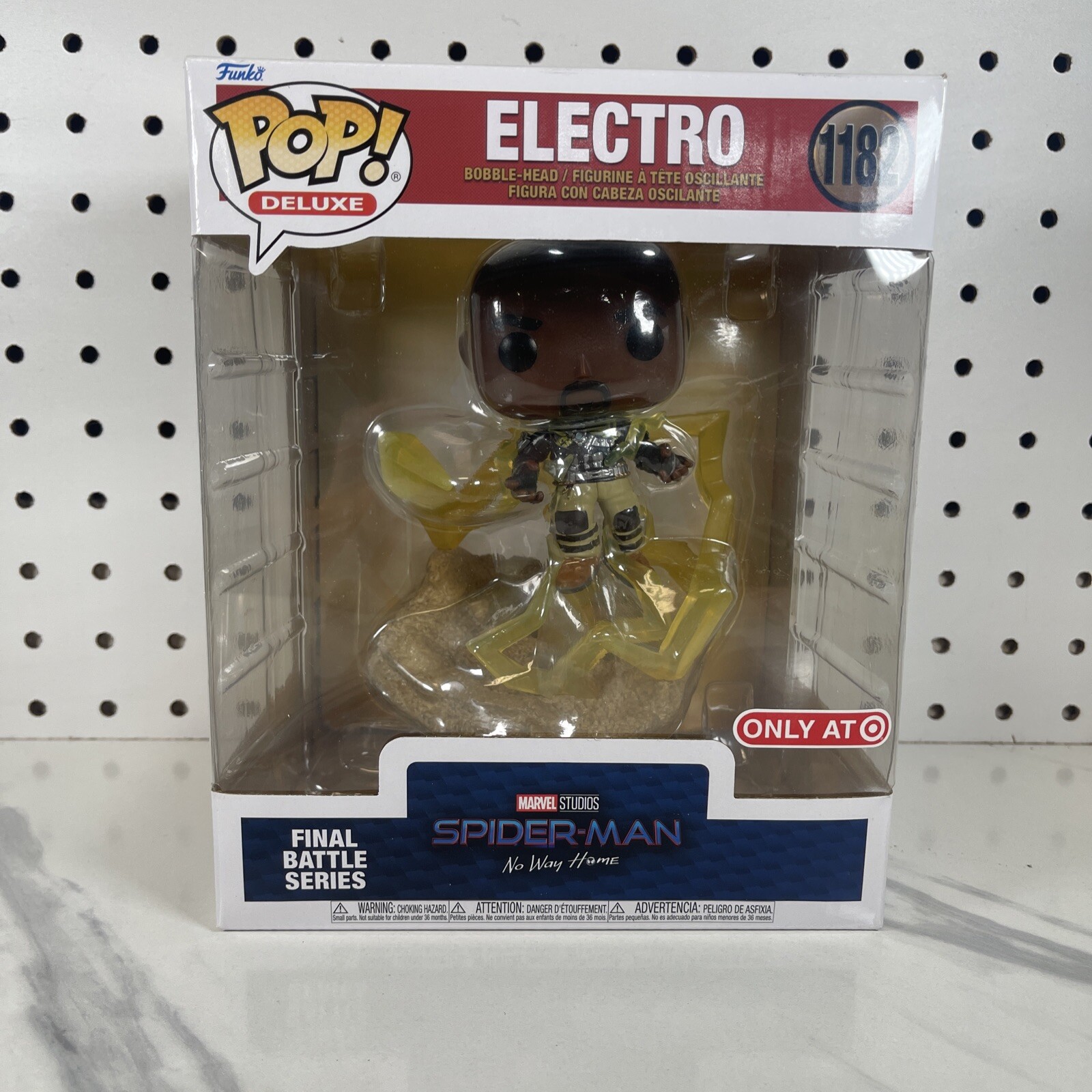 Funko Pop! Deluxe: Marvel - Electro - Target (Exclusive) #1182 for sale ...