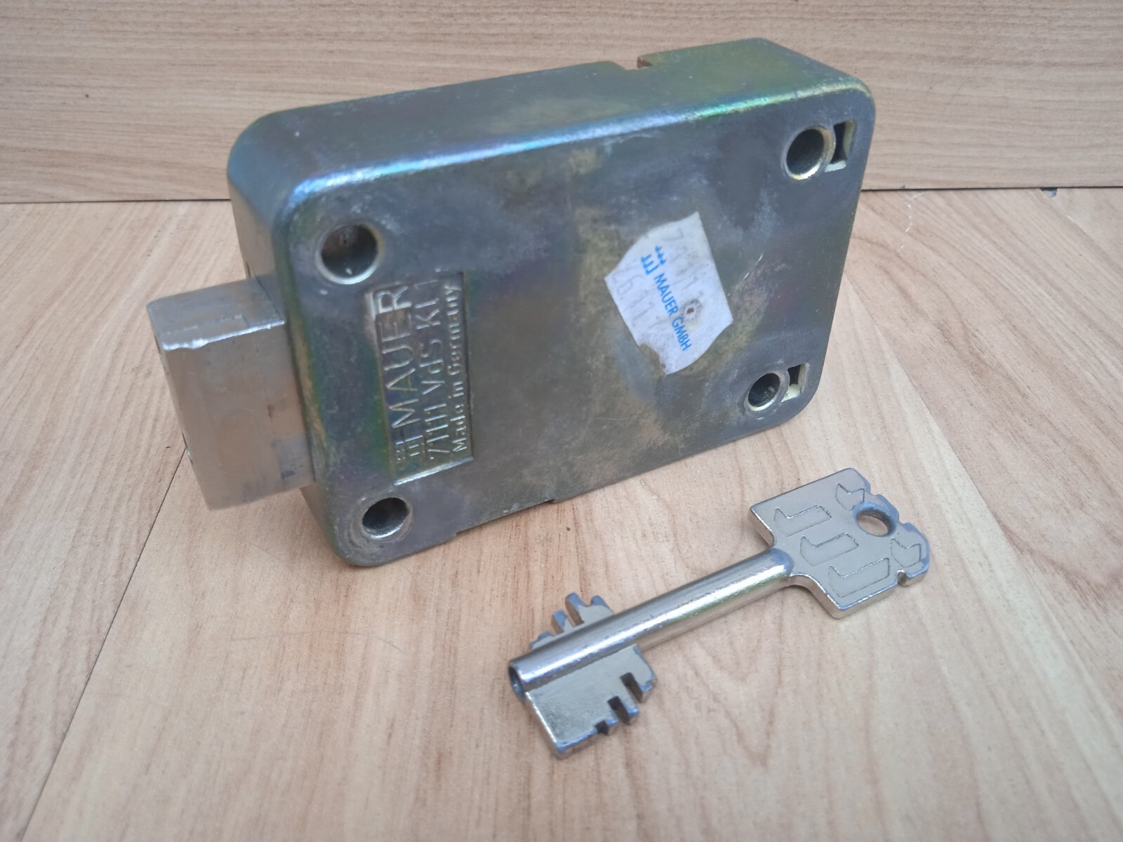 #5 Mauer 71111 Safe Lock Lever 65mm Keys and 1 keys Used | eBay