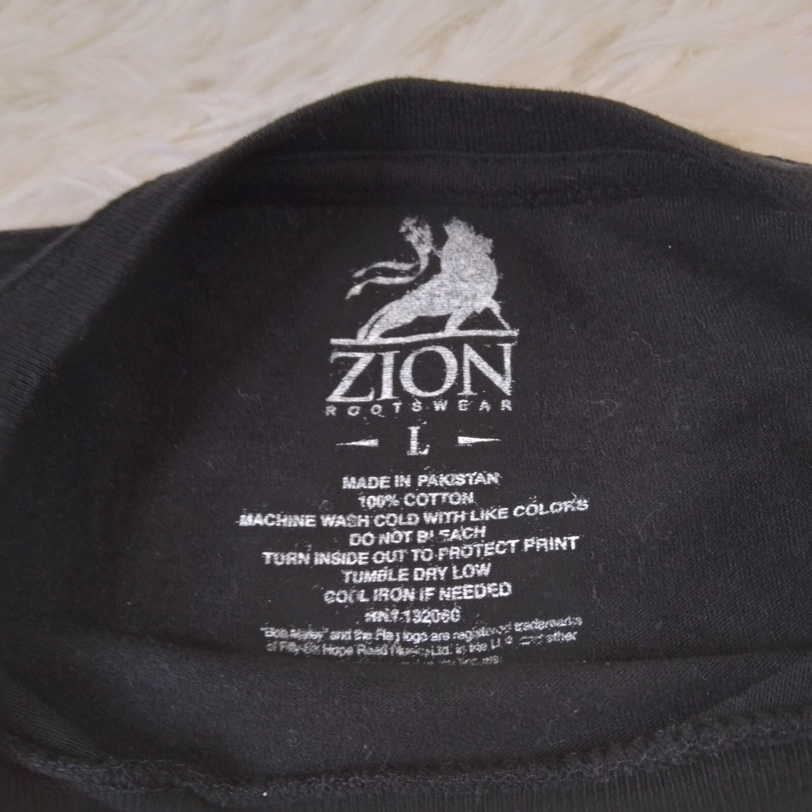 Bob Marley 1945 Rock Zion Rootswear Shirt Large Regga… - Gem