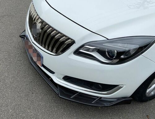 3p Front Bumper Lip Splitter Kit Trim For Buick Regal 2014-2017 ABS ...