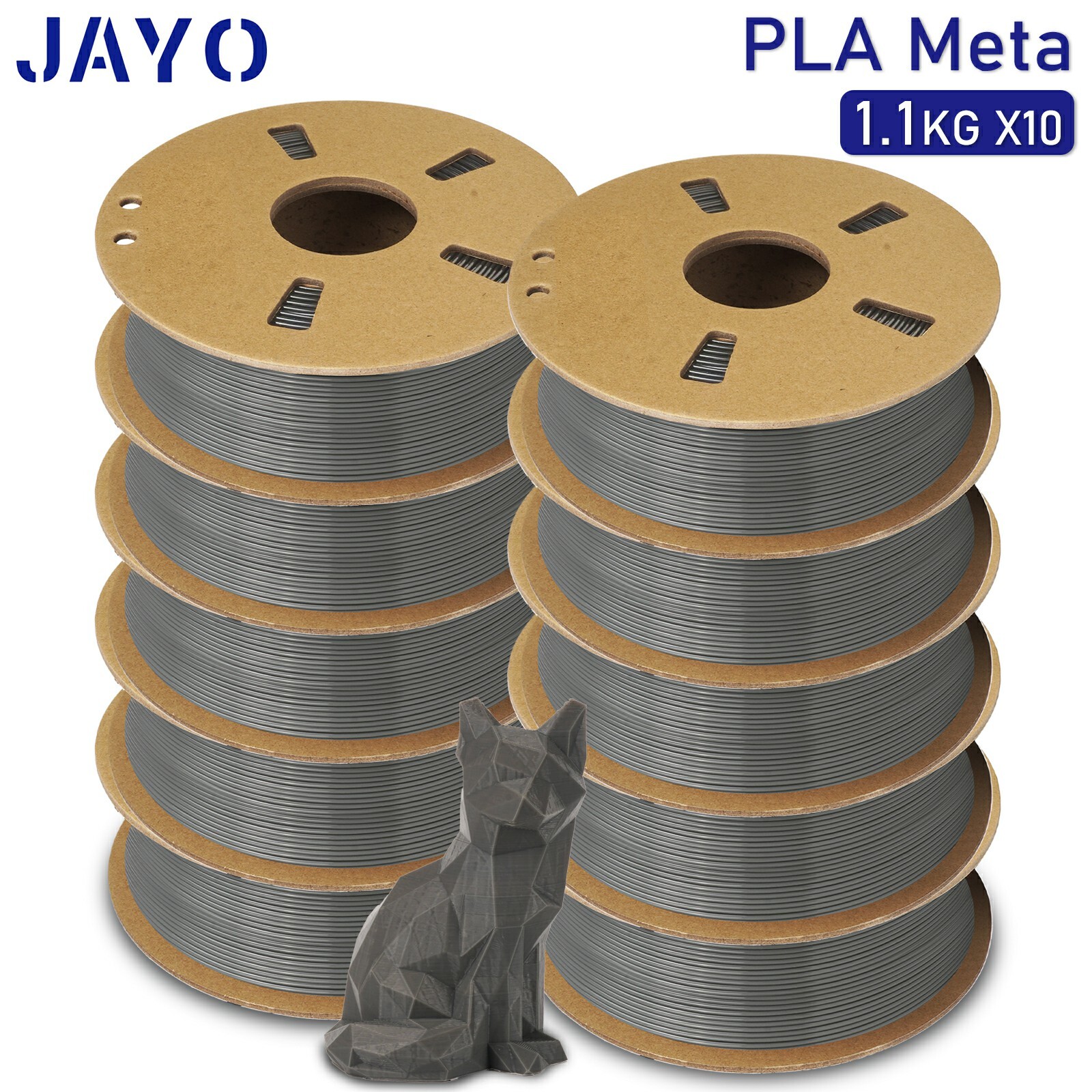 JAYO 10KG PETG PLA+ PLA Meta SILK 1.75MM 3D Printer Filament High ...
