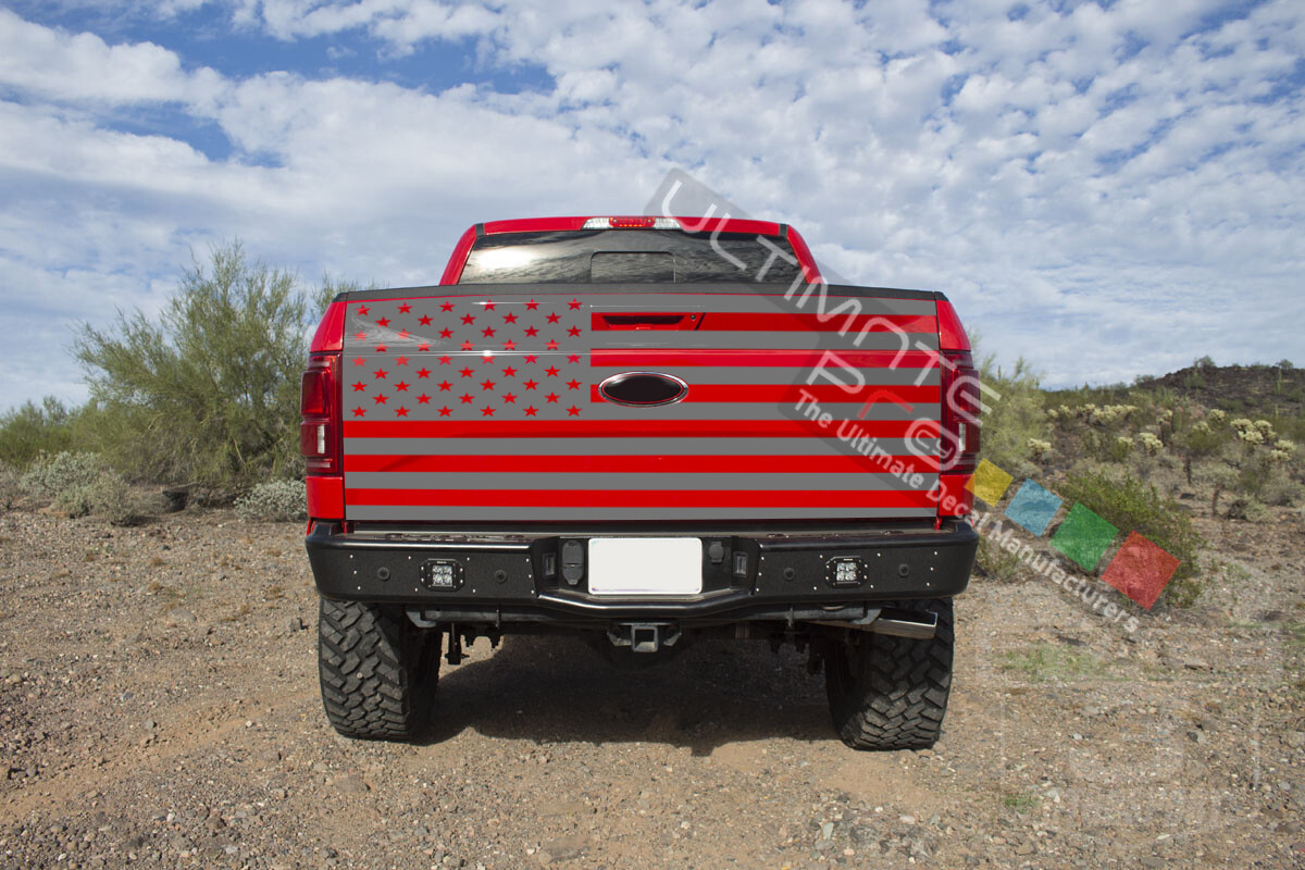 Tailgate Stripe Decal Sticker for Ford F150 4x4 wrap 2015 - 2018 US ...