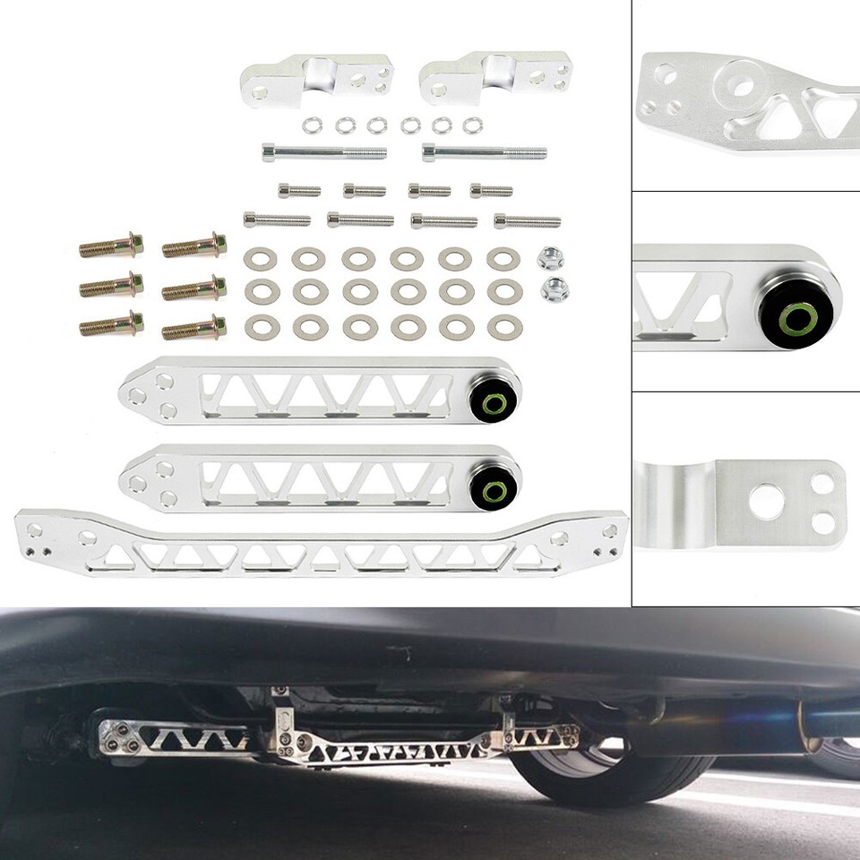 New Rear Lower Control Arms Subframe Brace For Honda Civic ES DX EP3 EM ...