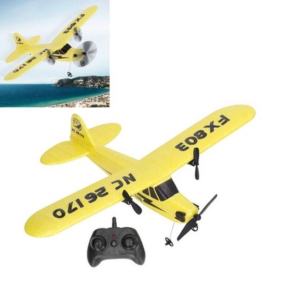 2.4G Aircraft Model Toy Flexible Foam Glider Electric Plane Simulation ...