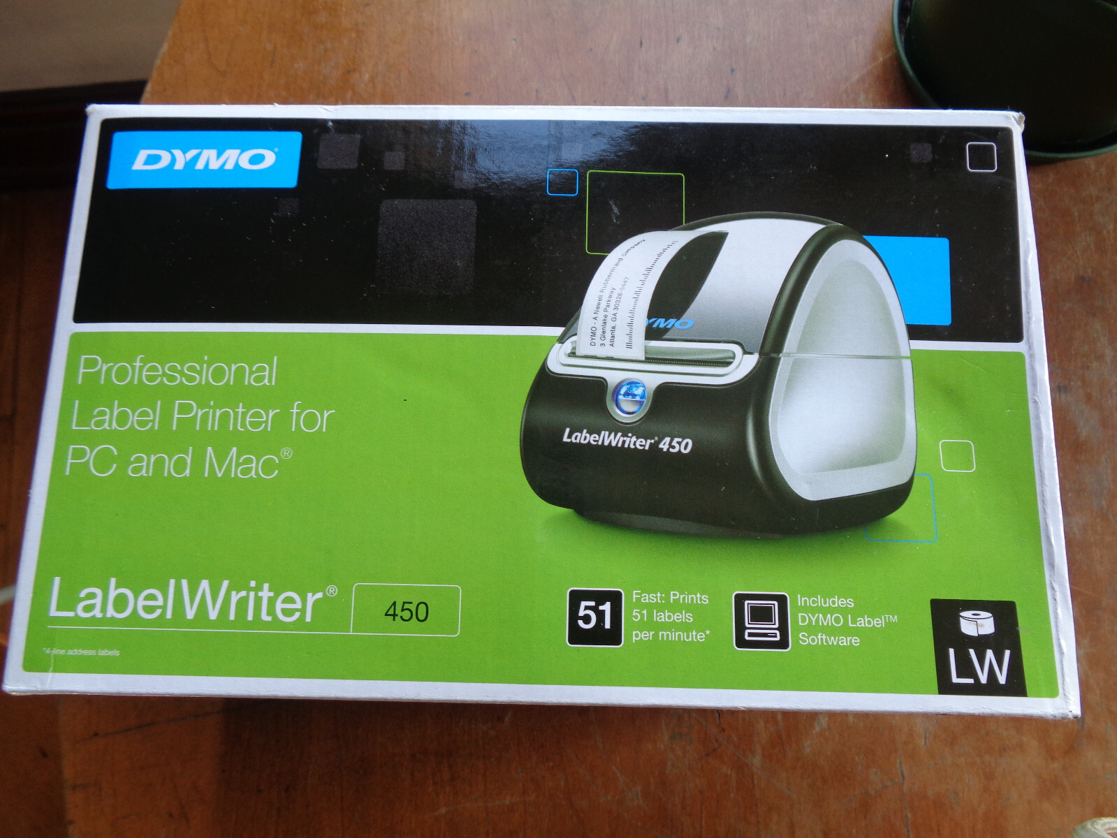 Dymo LabelWriter 450 Turbo Direct Thermal Label Printer - 1750283 | eBay