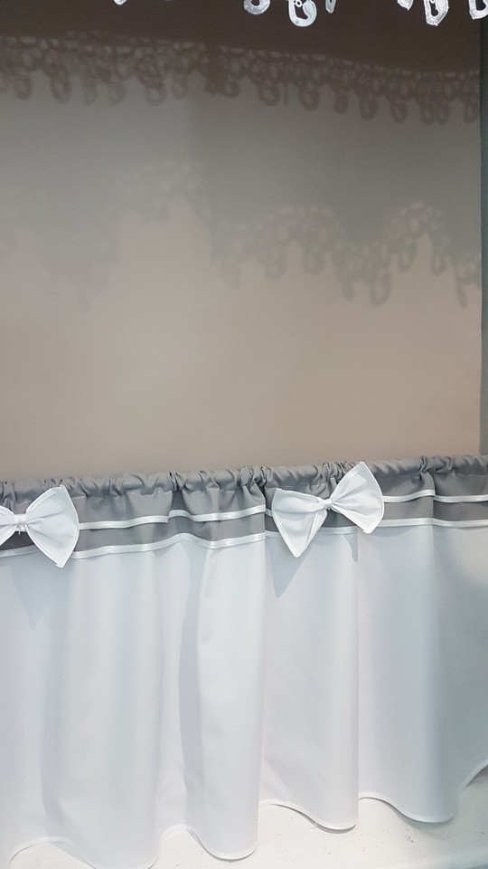 Kitchen set net curtain cafe net curtain various colours modern design ...