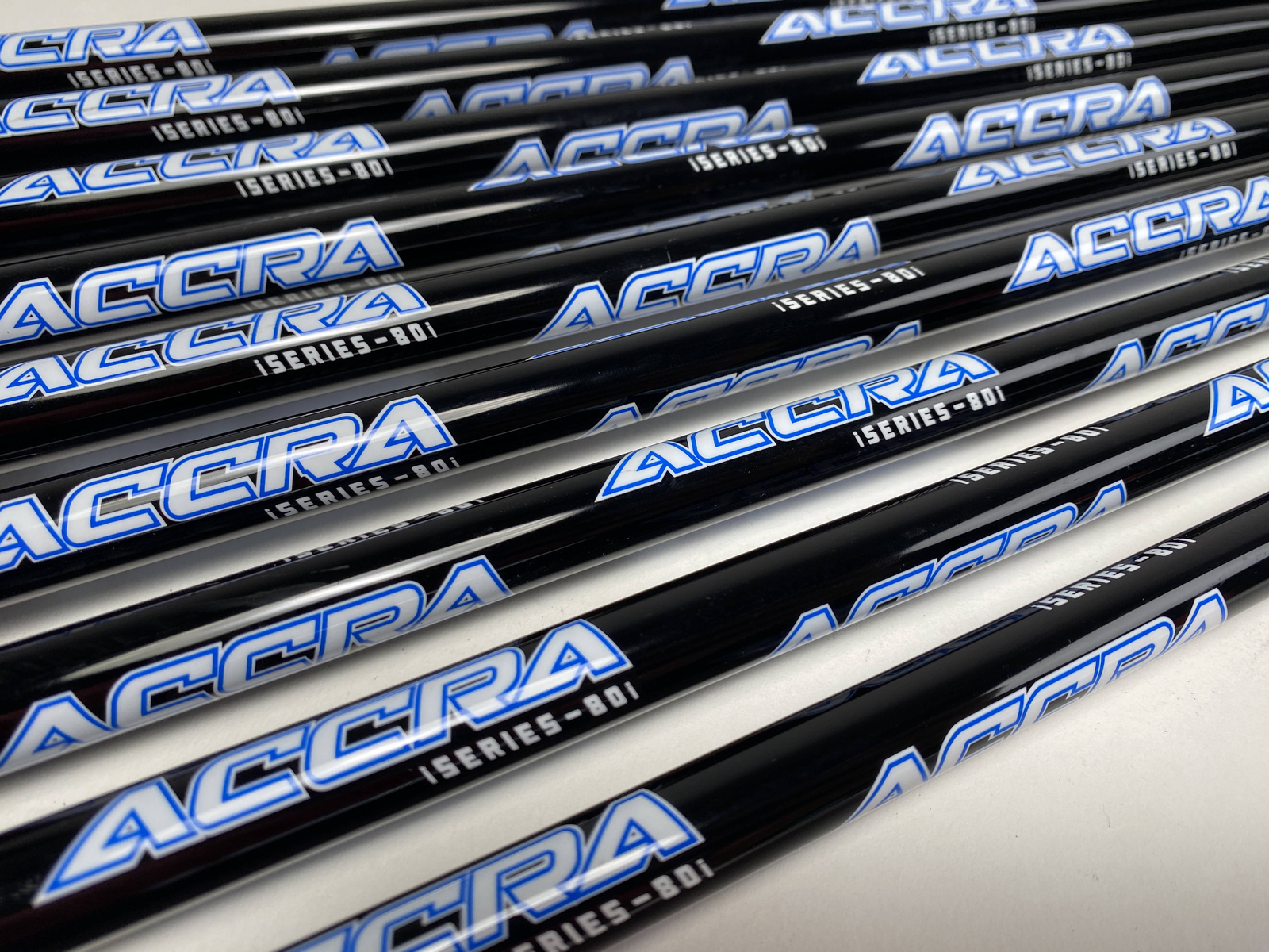 Accra iSeries 80i 80g Regular Iron Set of 9 Shafts 33.50''-37.75 ...