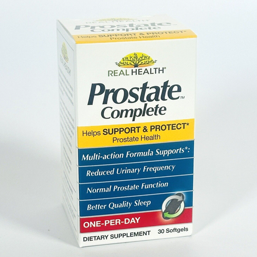 Real Health Prostate Complete Multi-Vitamin Softgels - 30 Count for ...