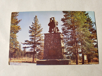 Vintage Postcard - The Donner Expedition Monument 1960s - Pioneer News ...