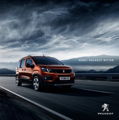 A.M. 2019 Peugeot Rifter 03 / 2018 catalogue brochure polonais | eBay