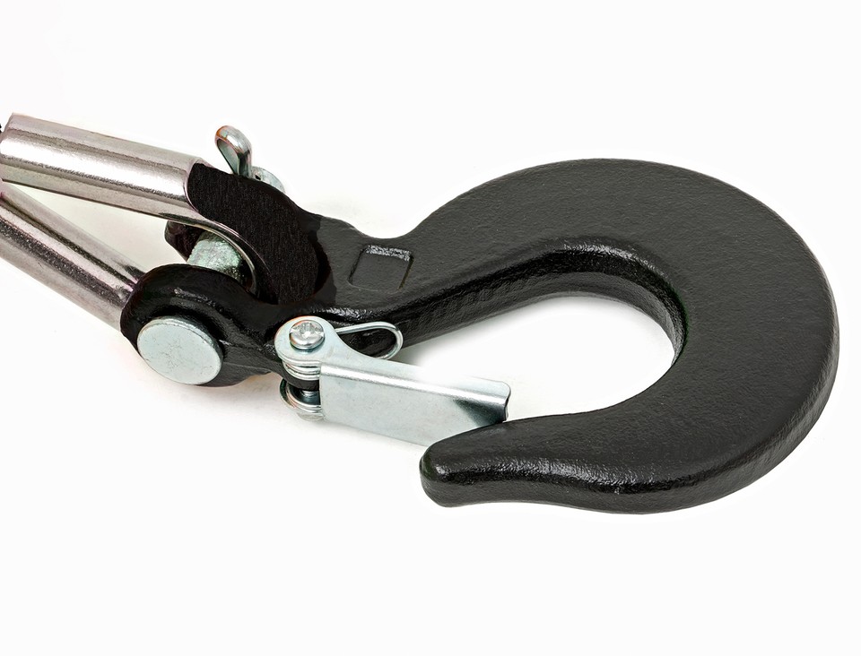 Rough Country 3/8" Purple Synthetic Winch Rope with Clevis Hook | 85 FT ...