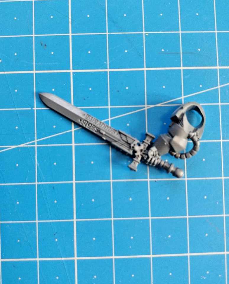 Captain Terminator Bits Right Power Sword Engraved Relic Space Marines ...