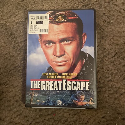 The Great Escape (DVD, 1963). Steve McQueen. James Garner. Brand New ...