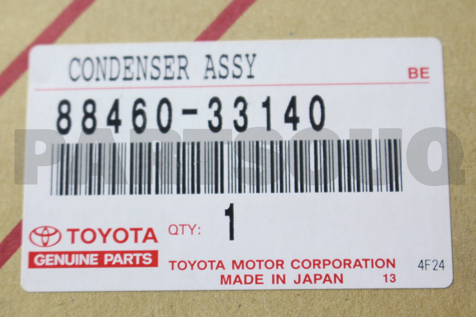 8846033140 Genuine Toyota CONDENSER ASSY, COOLER 88460-33140 | eBay