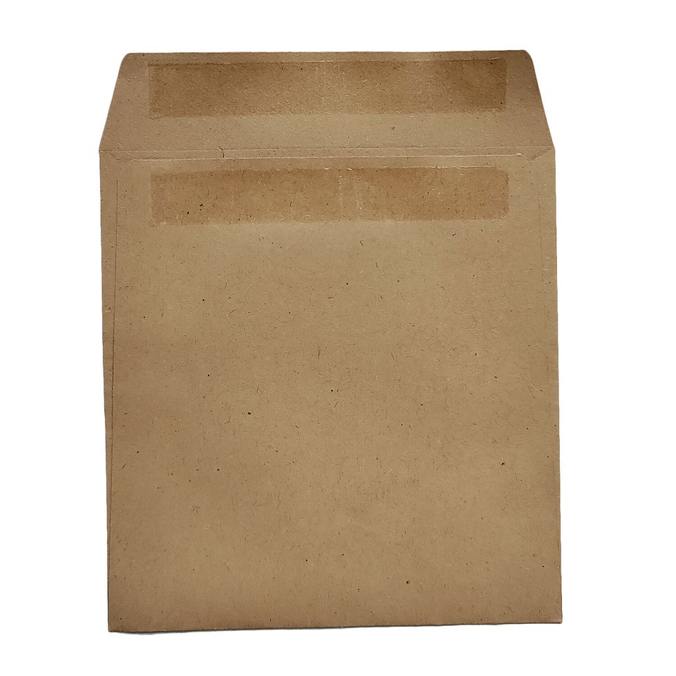 Small Wage Manilla Envelopes Plain Brown Blank Pocket Self Sealing 108 ...