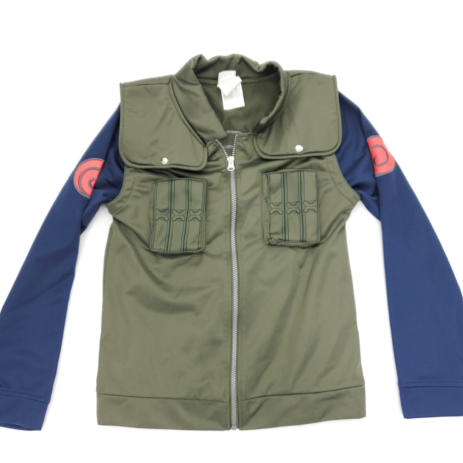 Naruto Shippuden Green Kakashi Jacket Boys XL Ful Zip… - Gem