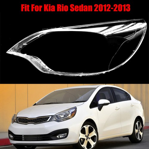 Fit For Kia Rio Sedan 2012-2013 Headlight Headlamp Clear Lens Left ...