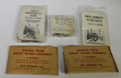 VINTAGE HO TURNOUT IMPROVEMENT KIT ATLAS + OTHER KITS | eBay