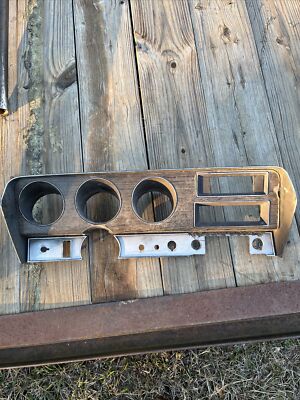 1970 to 1972 Pontiac GTO Lemans Tempest T37 Dash Bezel Instrument Panel ...