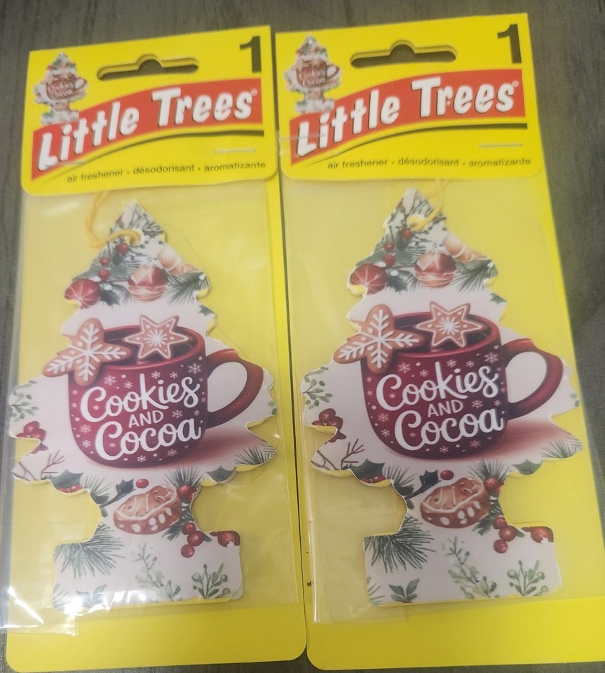 CUSTOMIZED Little Trees Hanging Car & Home Air Freshener - Black Ice ...