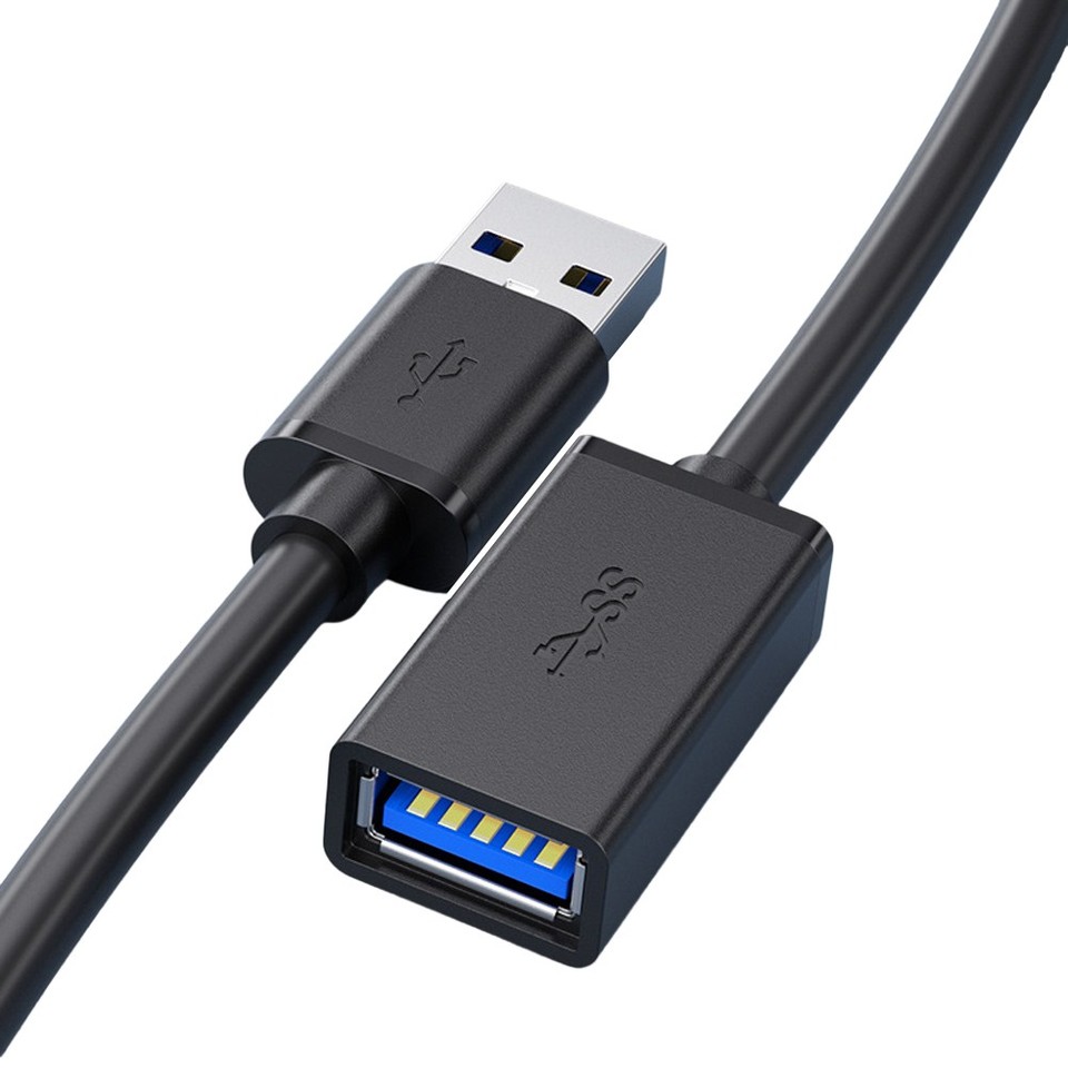 New 1.64ft High-Speed USB to USB Extension Cable USB 3.0 Adapter ...