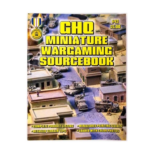 GHQ Miniature Wargaming S #43 "Catalog, Terrain Making, Miniatures Pain ...