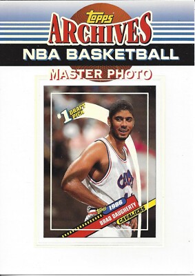 Brad Daugherty-Topps Archive NBA Basketball Master Jumbo Photo | eBay