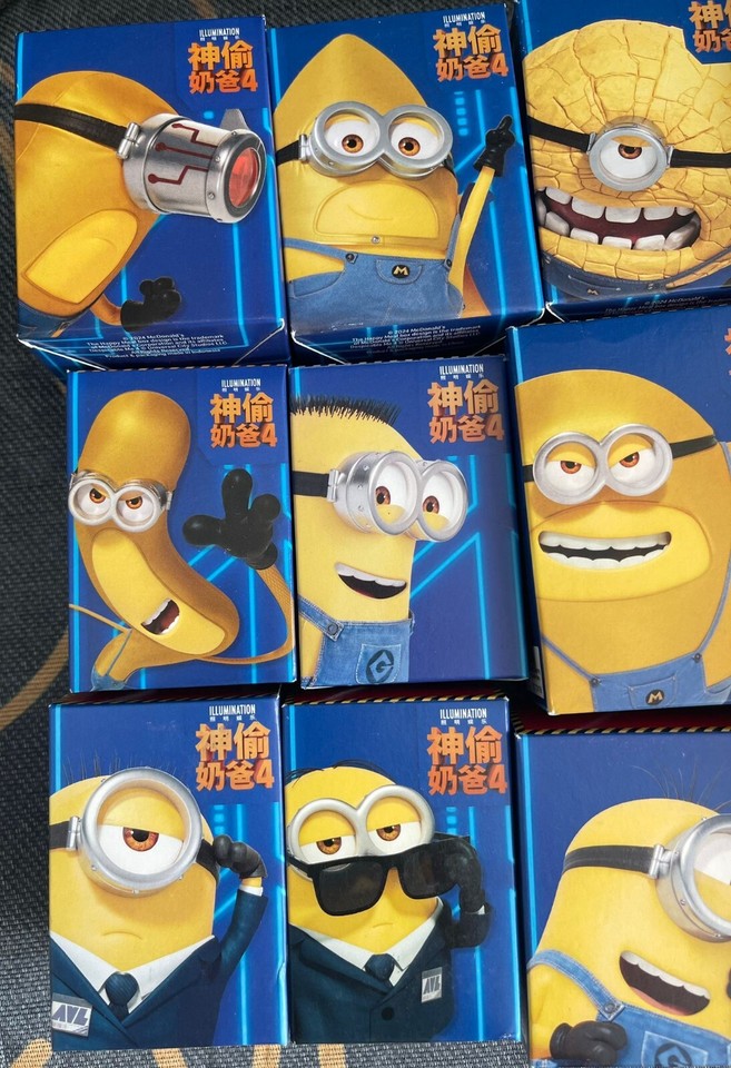 2024 McDonald's China Despicable Me 4 Happy Meal Toy Minions Action ...