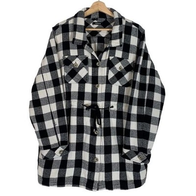 Torrid Womens Brushed Cotton Flannel Shacket Jacket Plaid Size 2X | eBay