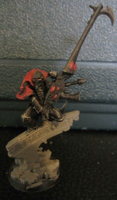 Warhammer 40k: Harlequins Death Jester plastic semi-painted | eBay