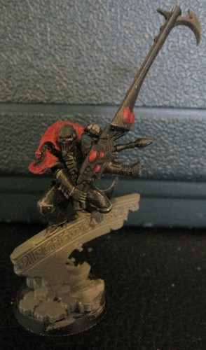 Warhammer 40k: Harlequins Death Jester plastic semi-painted | eBay