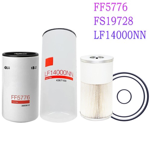LF14000NN - FF5776 - FS19728 Oil & Fuel Filters Kit Replacement For ...