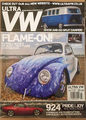 Ultra VW Flame On True Flame Custom Bug Split Camper August 2014 FREE ...