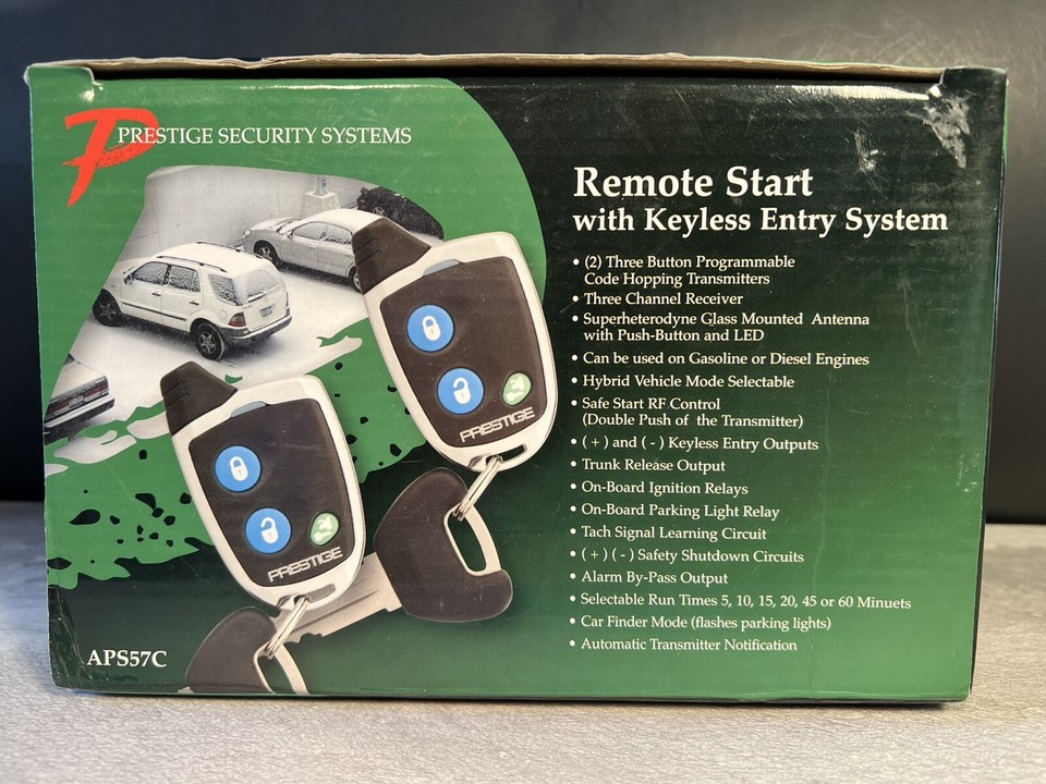 Prestige APS57C Remote Start with Keyless Entry System | eBay