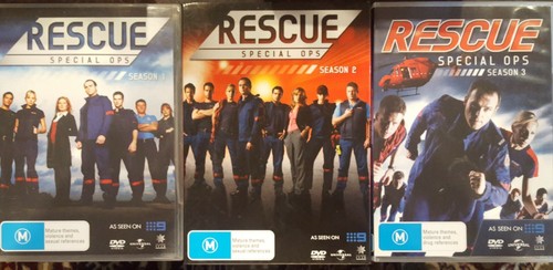 RESCUE SPECIAL OPS DVD SEASON 1 2 3 COMPLETE SERIES AUSTRALIAN TV SHOW ...