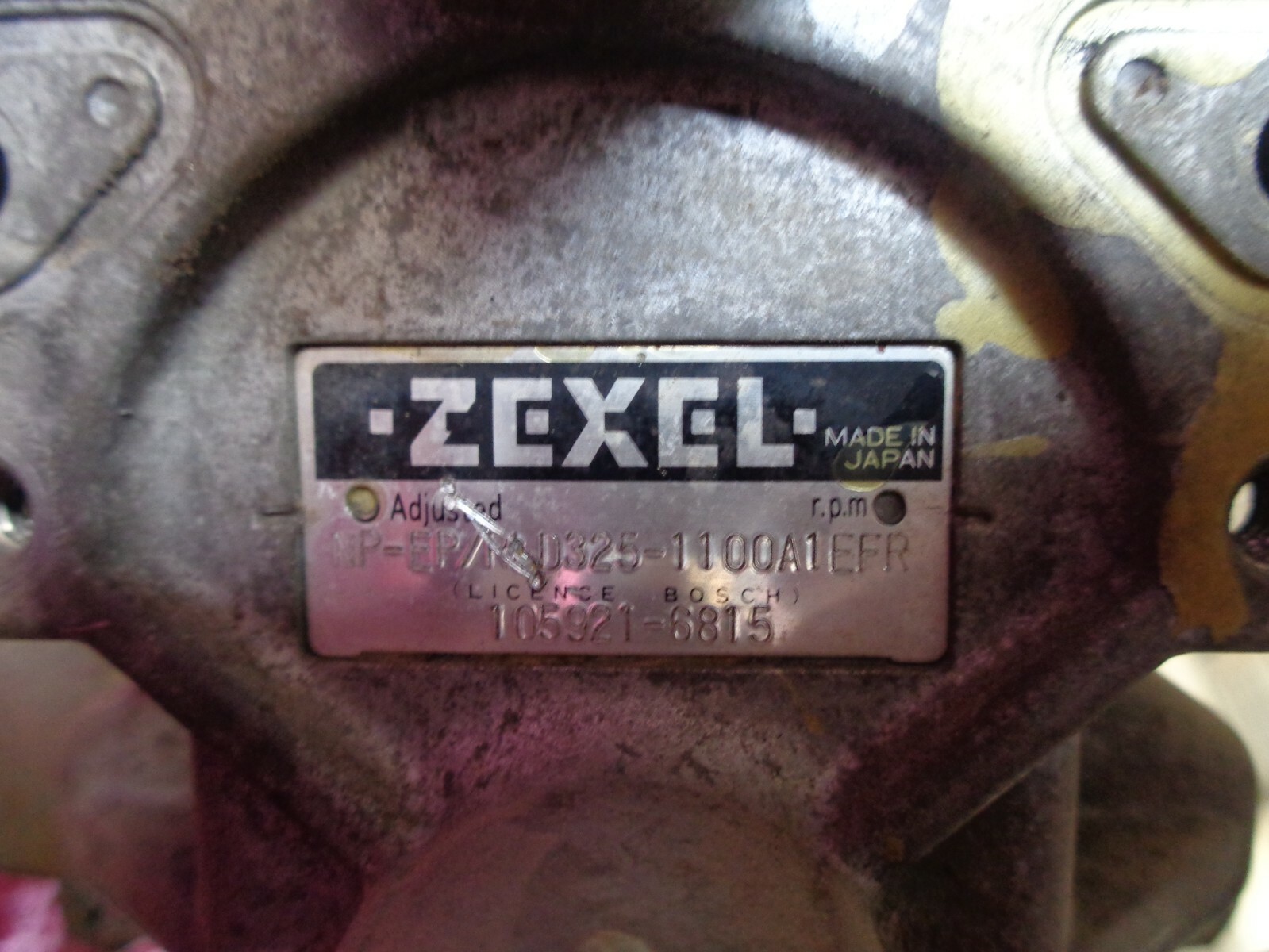 ZEXEL injection pump #101401-9217 | eBay