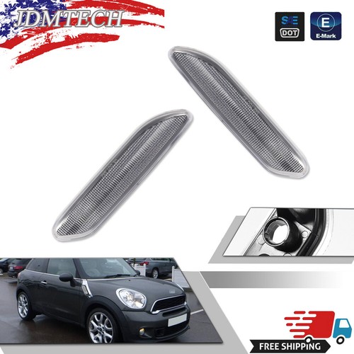 2012-2017 Mini Cooper Countryman R60 R61 Clear Fender Side Marker Light ...