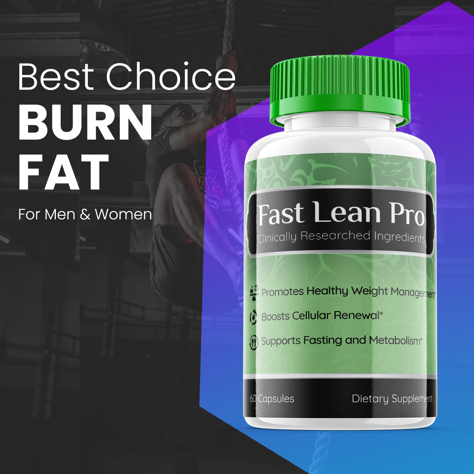 Fast Lean Pro, Fast Lean Pro Dietary Supplement for Weight Loss (60 ...