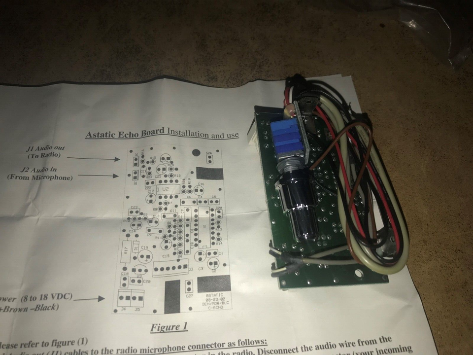 Astatic Echo board ROGER BEEP NOISE TOY SOUND CB RADIO Microphone Lot Ham ssb | eBay