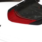 Red Carbon Fiber Rear Window Lower Trim Cover For Corvette C8 Coupe ...